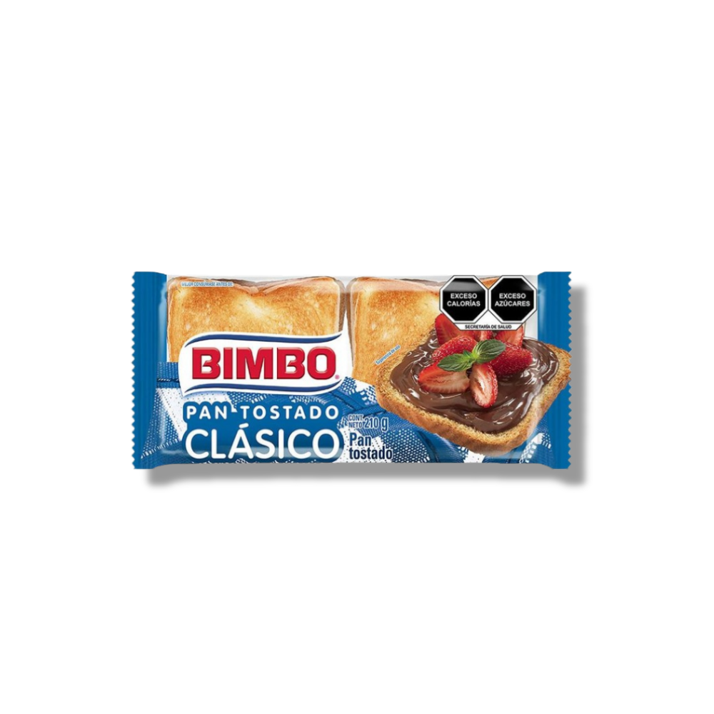 Pan Tostado Bimbo Azul - Zona Verde