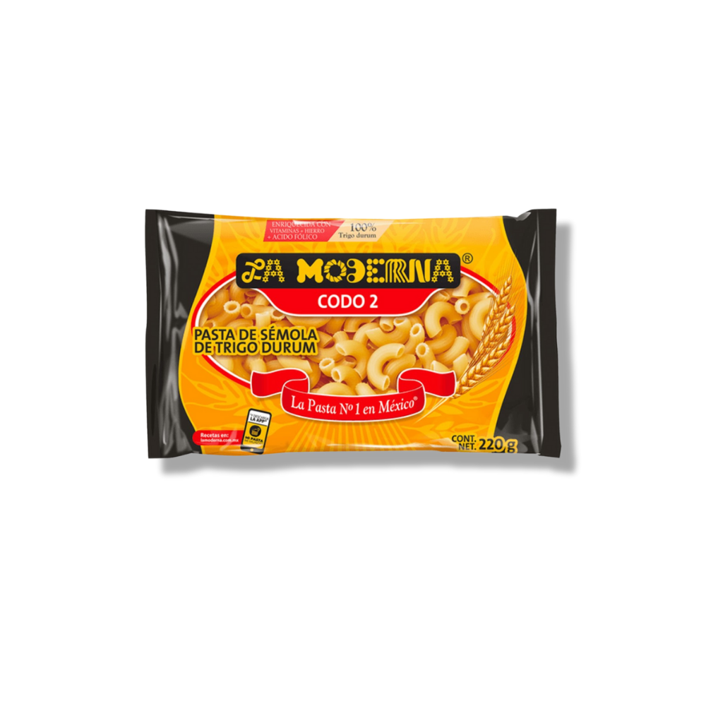 Sopa de Pasta La Moderna Codito #2 200gr. - Zona Verde